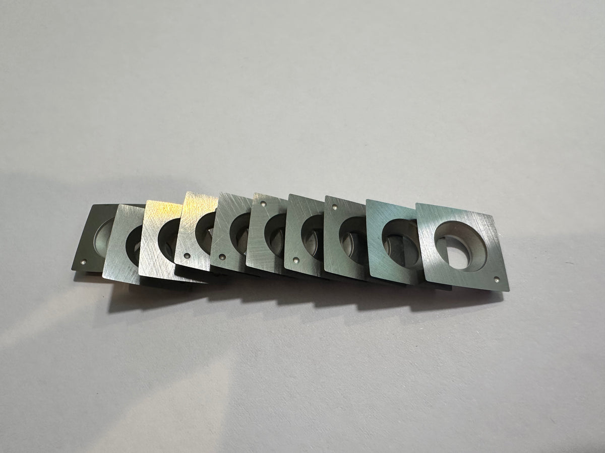 Tungsten Carbide Inserts – 15mm x 15mm x 2.5mm R150 Round Edge – Wood ...